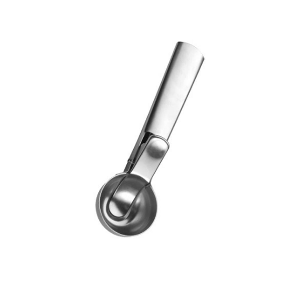 Ice Cream Scoop, Stainless Steel Cookie Scoop Set with Trigger ...