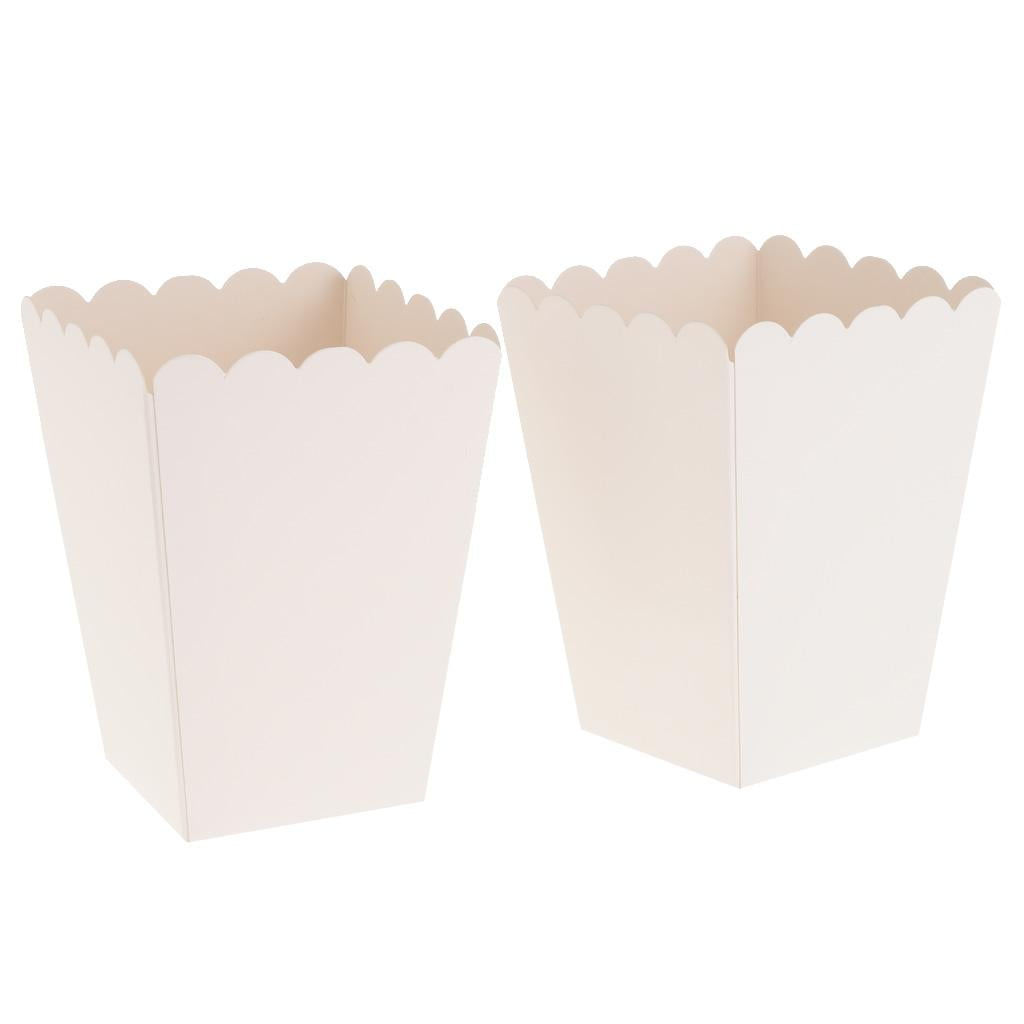 Click here for Bunblic 12pcs Pure White Popcorn Boxes Containers... prices