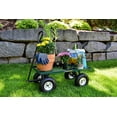 Gorilla Carts GOR400 400-lb. Steel Mesh Garden Cart with 10" Tires - Walmart.com