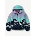 Justice Girls Full Zip Plush Jacket, Sizes XS-XL - Walmart.com