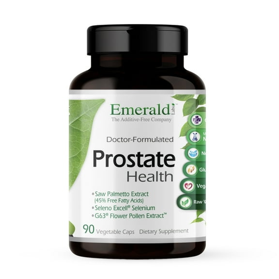 Prosvent Prostate Supplements for Men, Saw Palmetto, Vitamin D, Zinc ...