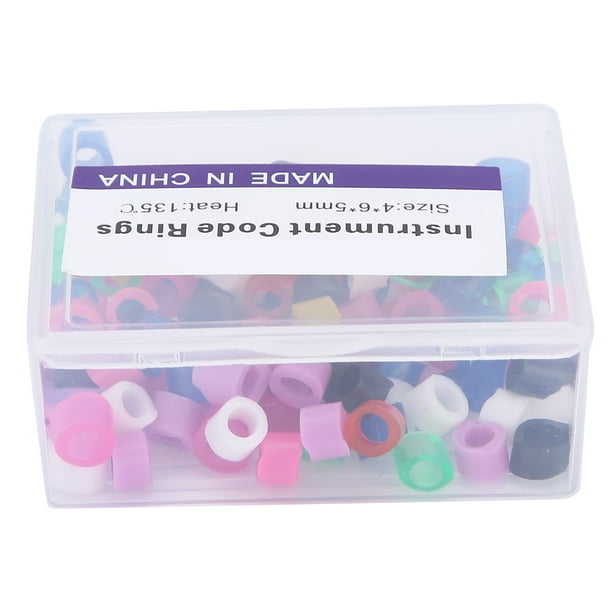 Anillos de código dental, 100 piezas Código de color dental Banda de ...