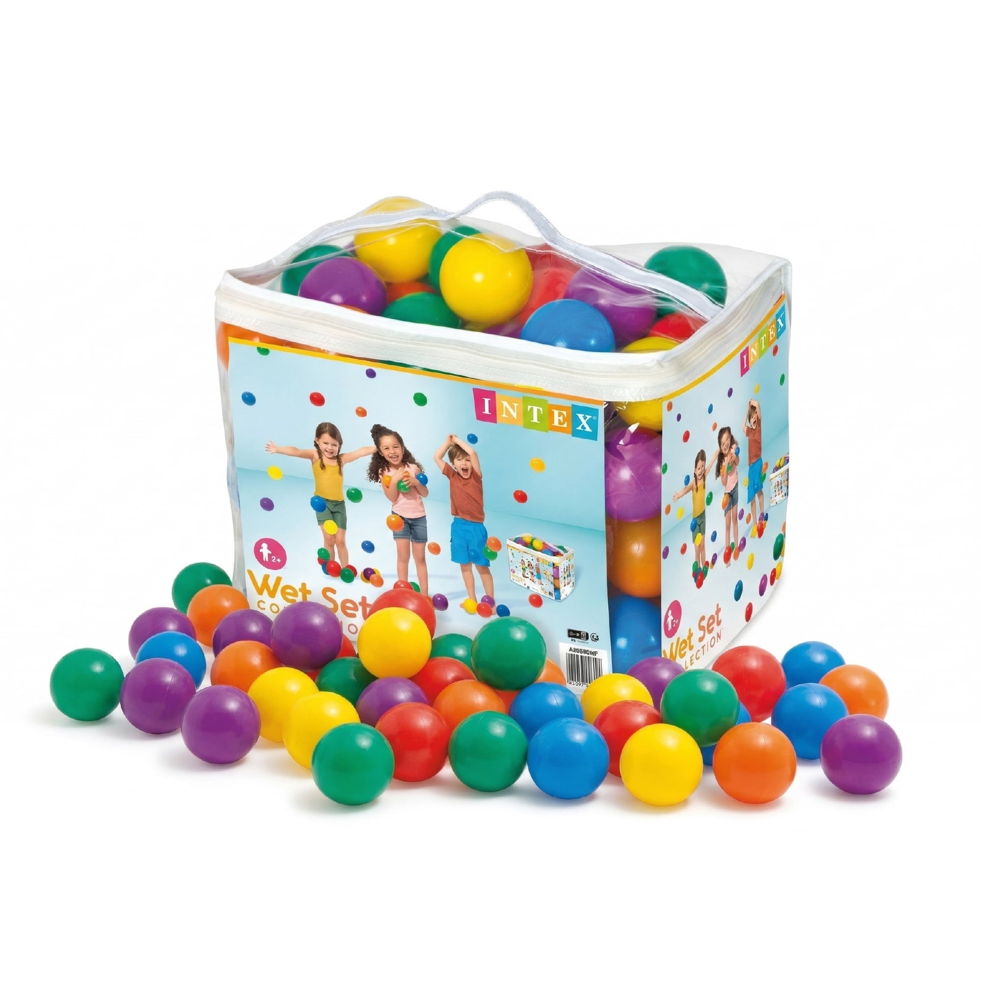 Click here for Intex 100-Pack Large Plastic Multi-Colored Fun Bal... prices
