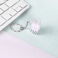 HLJHKJWM Cute Boba Tea Keychains - Perfect Adorable Set of Best Teas ...