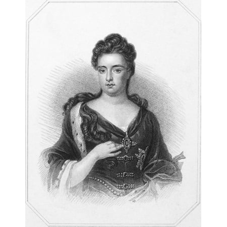 Queen Anne (1665-1714). /Nqueen Of Great Britain And Ireland, 1702-1714 ...