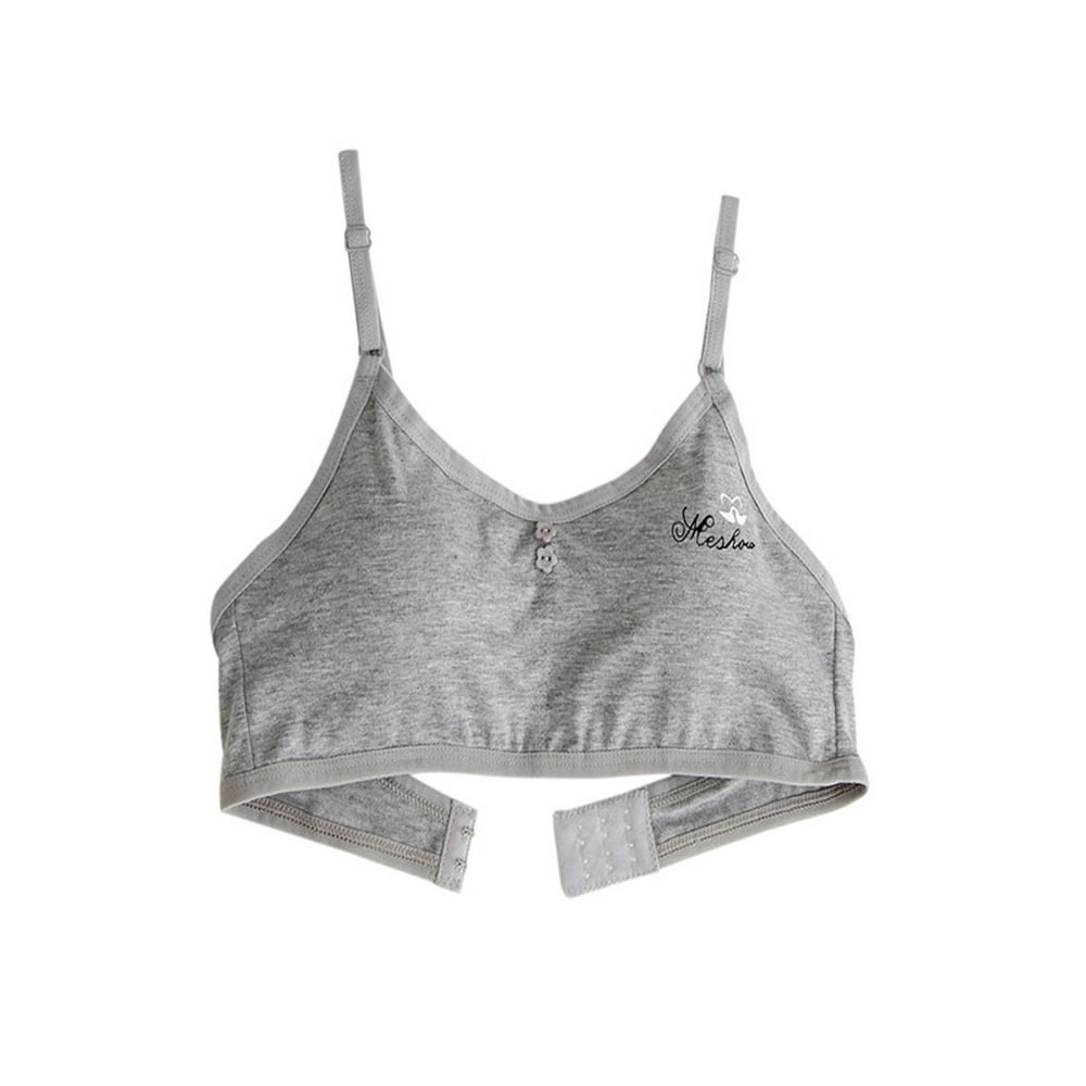 SHEMALL - Teen Girls Underwear Soft Padded Cotton Bra for Sports ...