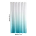 Blaxill Waterproof Gradient Shower Curtain | Digital Printed Polyester ...
