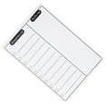 Erasable Magnetic Message Board Refrigerator Magnet Schedule Whiteboard