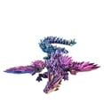 3D Printed Dragon Colorful Figurines Movable Joint Rotatable ...
