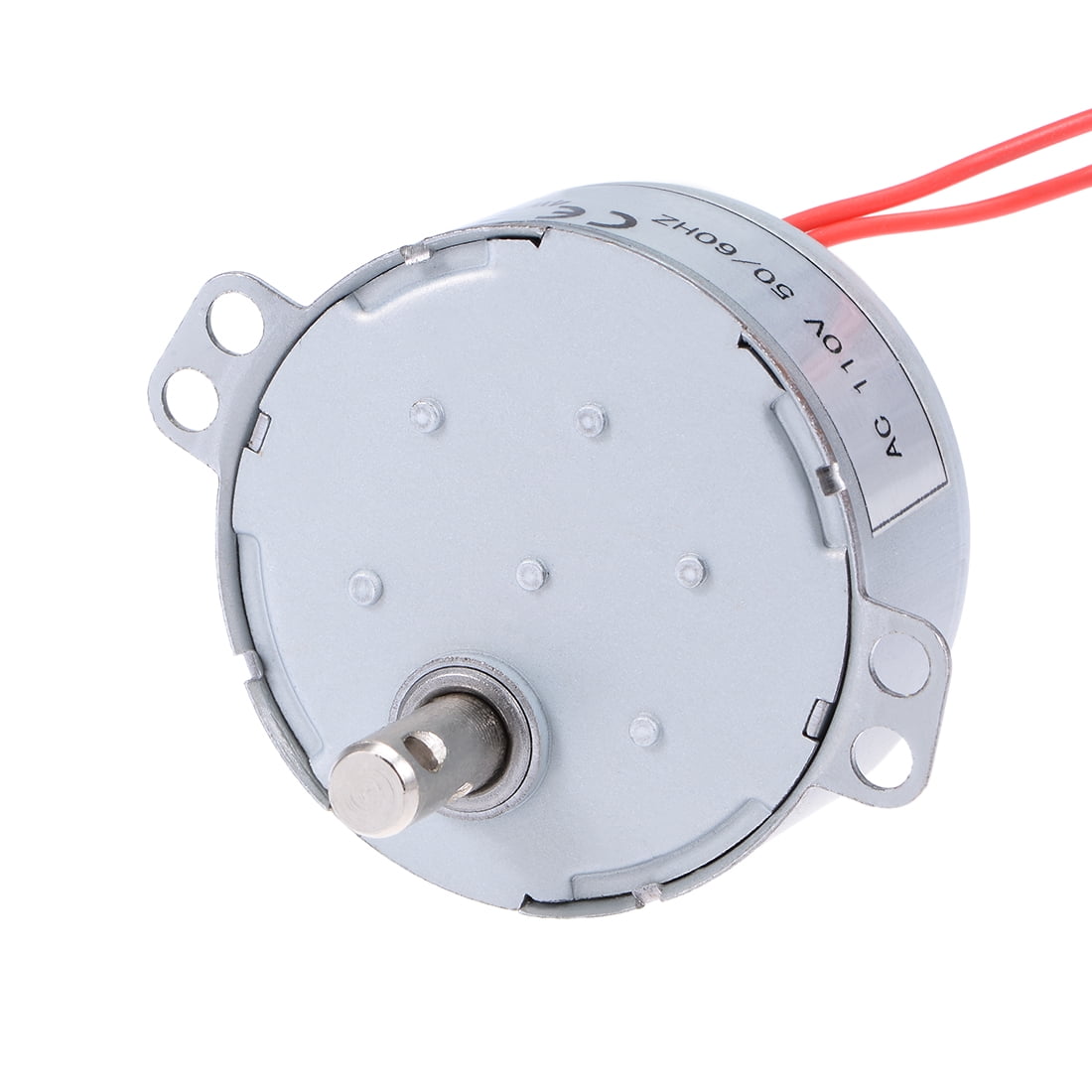 Motor sincrónico AC de 110V 50/60Hz 10RPM CW/CCW con caja de engranajes ...