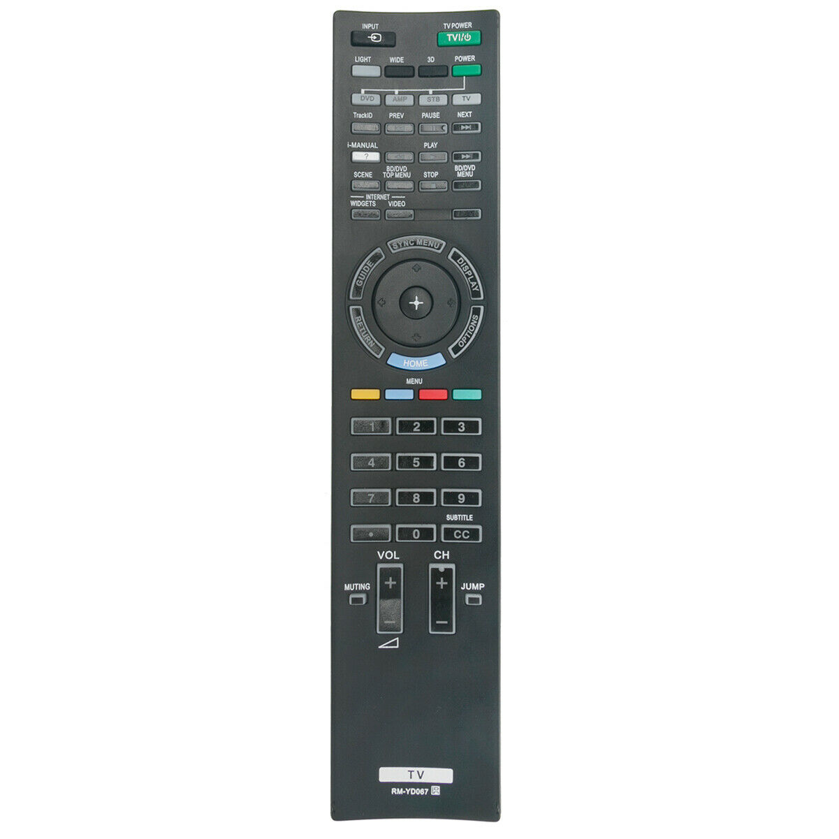 New RM-YD067 Replaced Remote for Sony TV XBR-55HX920 XBR-65HX920 KDL ...
