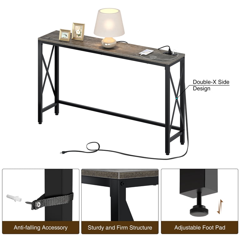 8 Foot Sofa Table | Baci Living Room