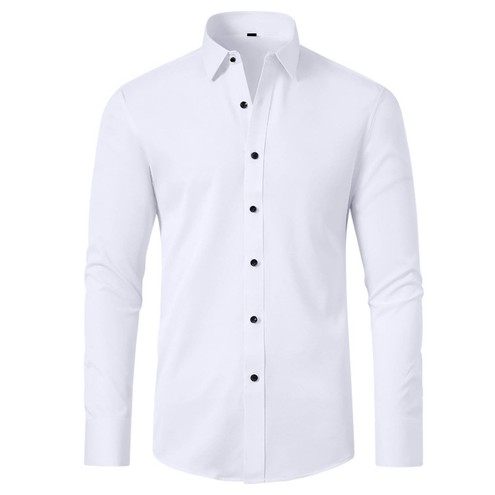 Click here for Hotojiny Mens Dress Shirts Long Sleeve Stretch Wri... prices