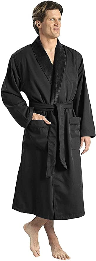 MONARCH - Plush Lined Microfiber Bath Robe for Women or Men - Super ...