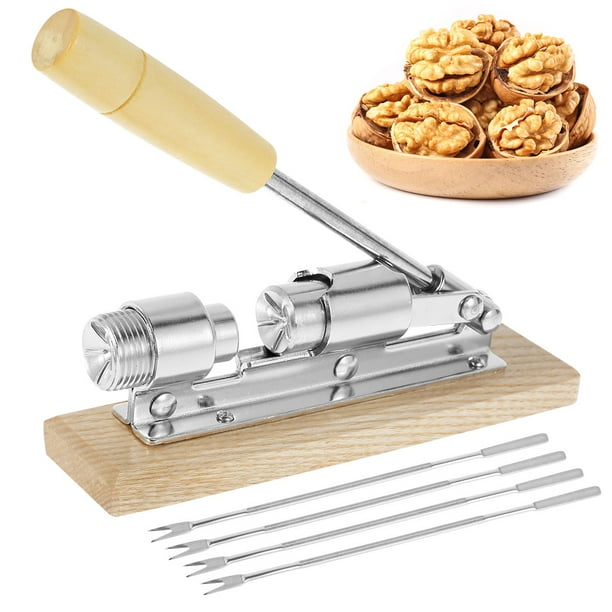 Pecan Nut Cracker Tool for Easy Cracking Heavy Duty Nut Sheller with ...