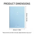 A5 Lined Notebook 80 Pages Cute Softcover Journal for School Office ...