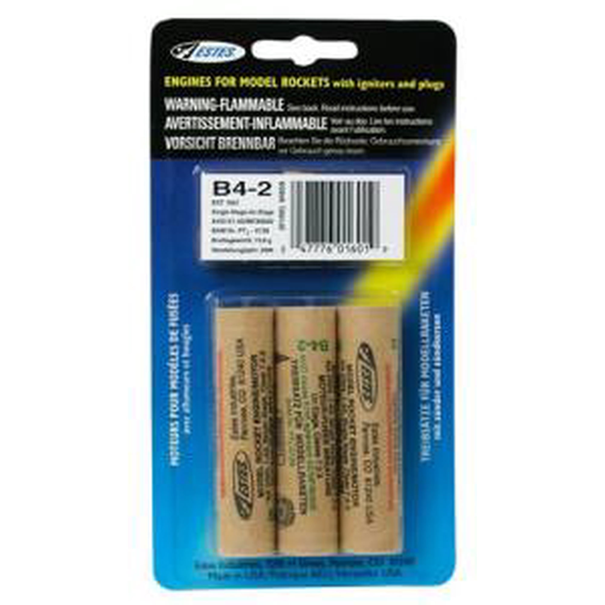 Click here for Estes Rockets Est1601 1601 B4-2 Standard Engine (3... prices