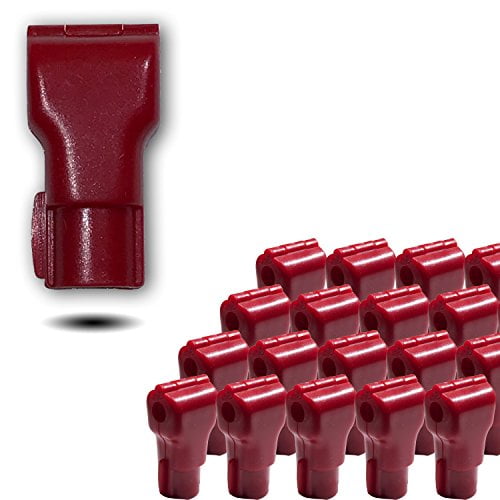 (50 pack) 6mm Red Plastic Retail Shop Security Display Hook Anti- Theft ...