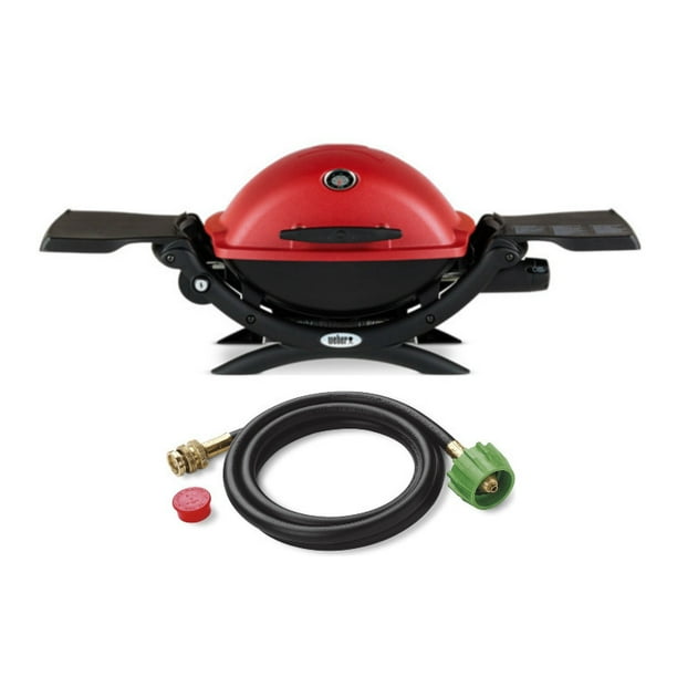 Red Gas Grill