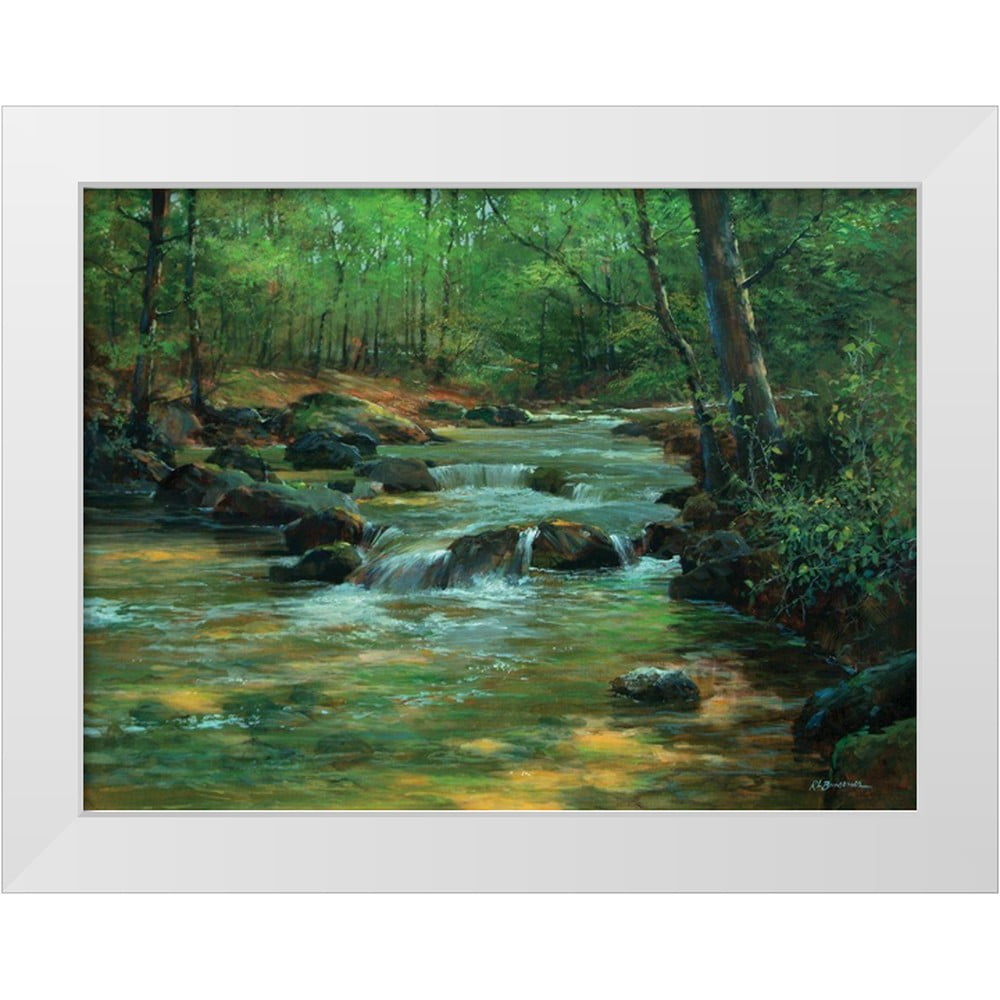 Bansemer, Roger 32x25 White Modern Wood Framed Museum Art Print Titled ...