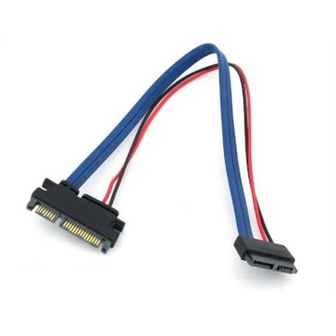 StarTech 6-Inch Slimline SATA to SATA Female/Male Adapter with Power ...
