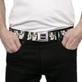 Adventure Time Belt, Seatbelt Buckle Belt, Gunter Standing Pose Stacked ...