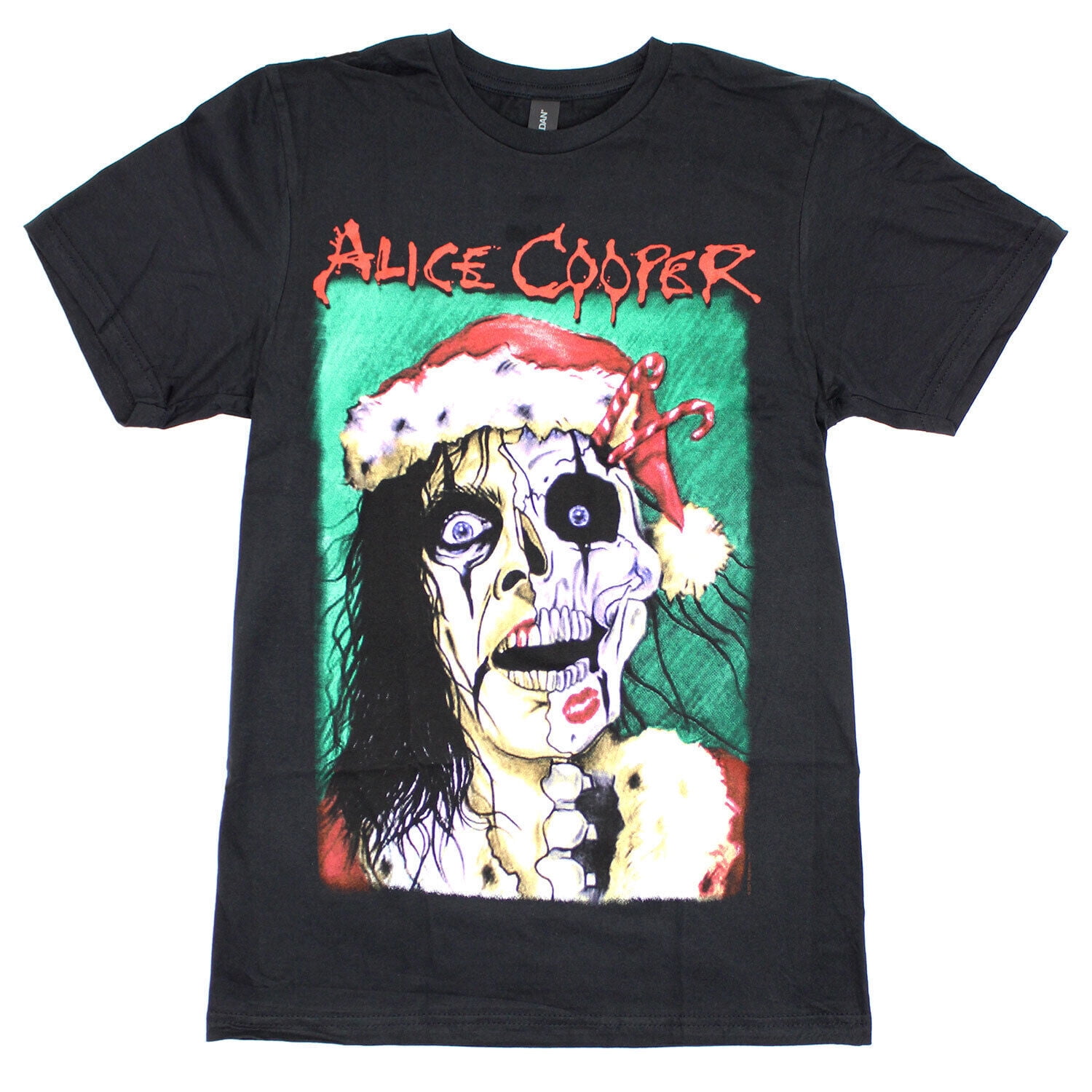 Click here for Alice Cooper Adult Christmas Card T-Shirt M prices