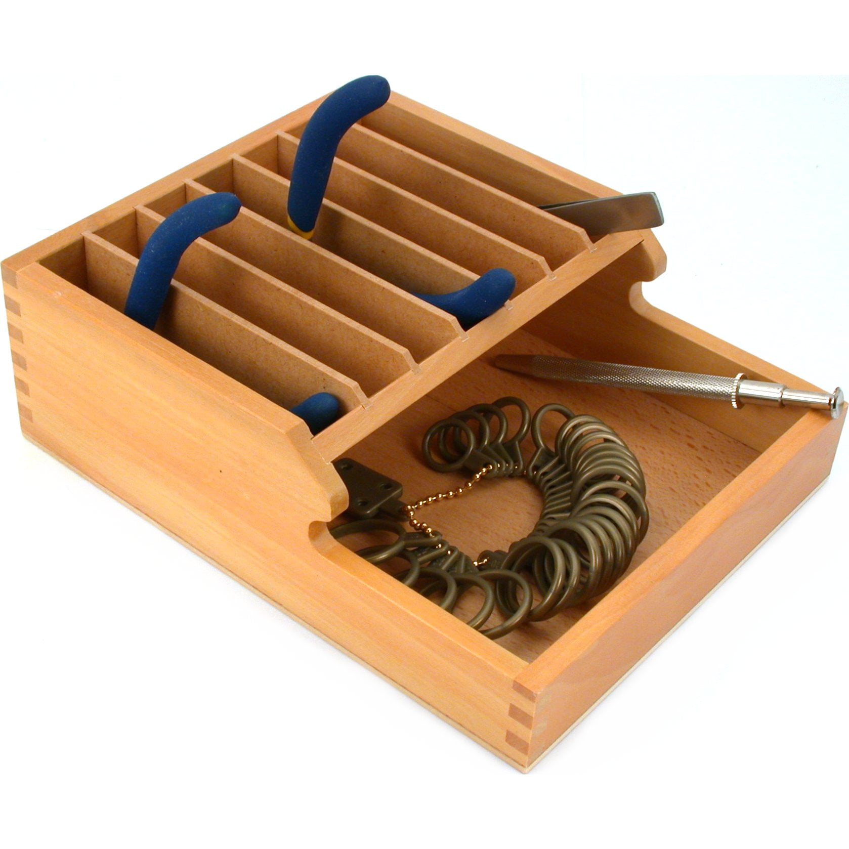 FindingKing Jewelers Tools Bench Holder Plier Tweezer Rack Organizer ...