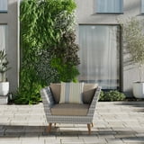 Amazonia Malta 4-Piece Conversation Set with Brown Cushions - Walmart.com