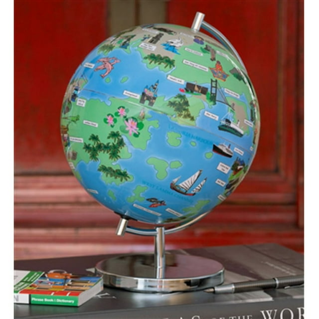 Waypoint Geographic Hong Kong 9 in. Illuminated Globee - Walmart.com