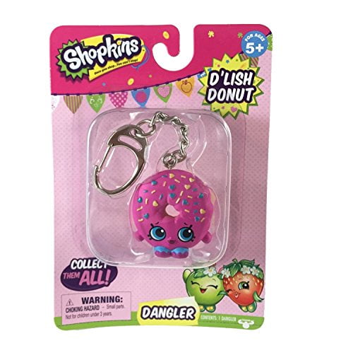 Shopkins Dangler Single Pack, DLish Donut - Walmart.com