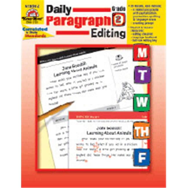 Evan-Moor Daily Paragraph Editing Grade 2 - Walmart.com