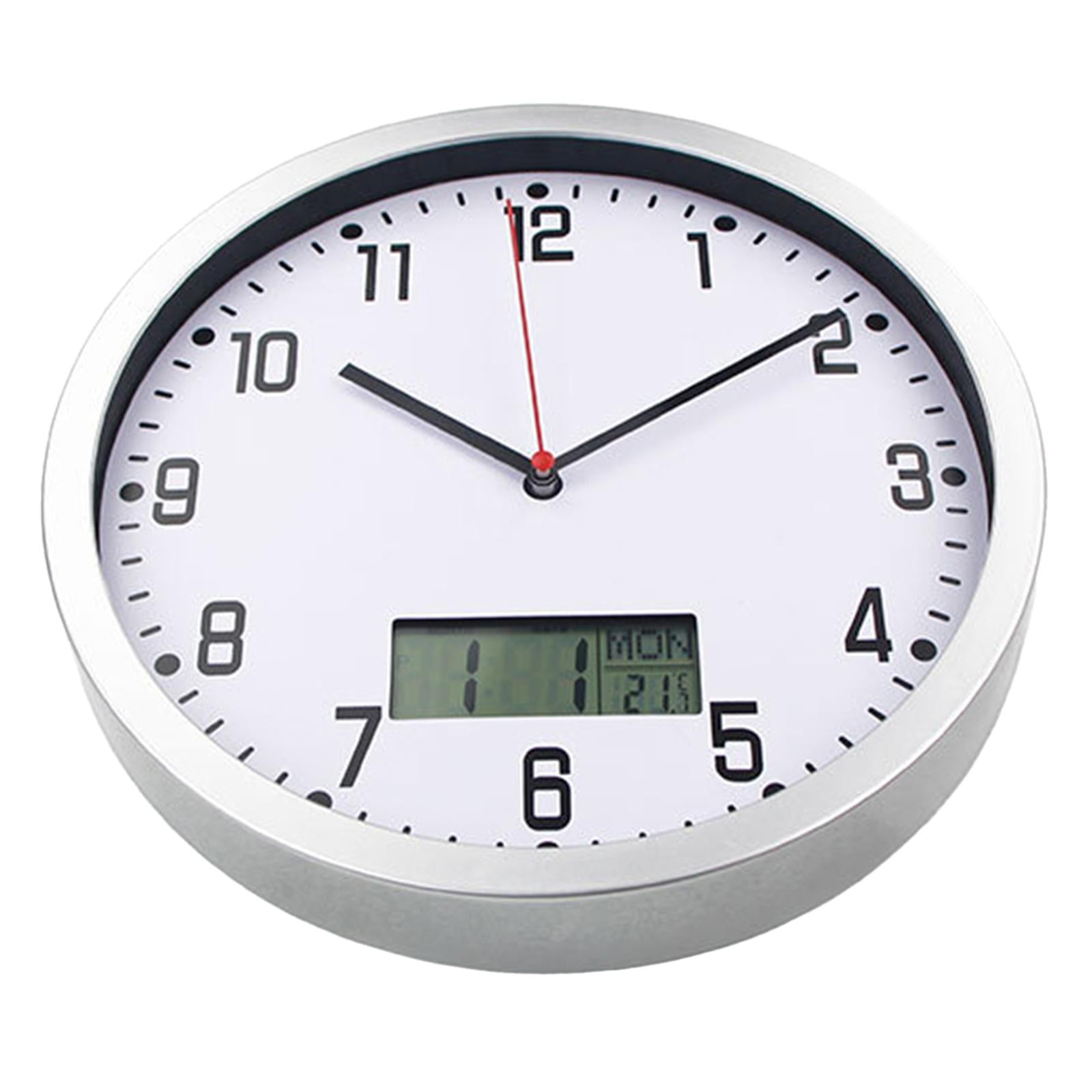 Click here for Simhoa Classic Lcd Wall Clock With Date And Temper... prices