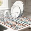 FARMHOUSE Microfiber Countertop Dish Drying Mat, Machine Washable by ...