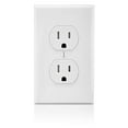 Leviton M22-T5320-WMP 15 Amp White Duplex Receptacle 10 Count - Walmart.com
