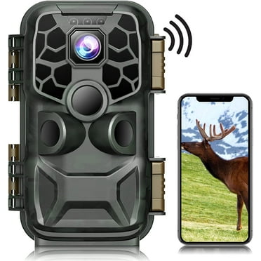 CAMPARK WiFi Bluetooth Trail Camera 1296P 20MP Game Deer Camera ...