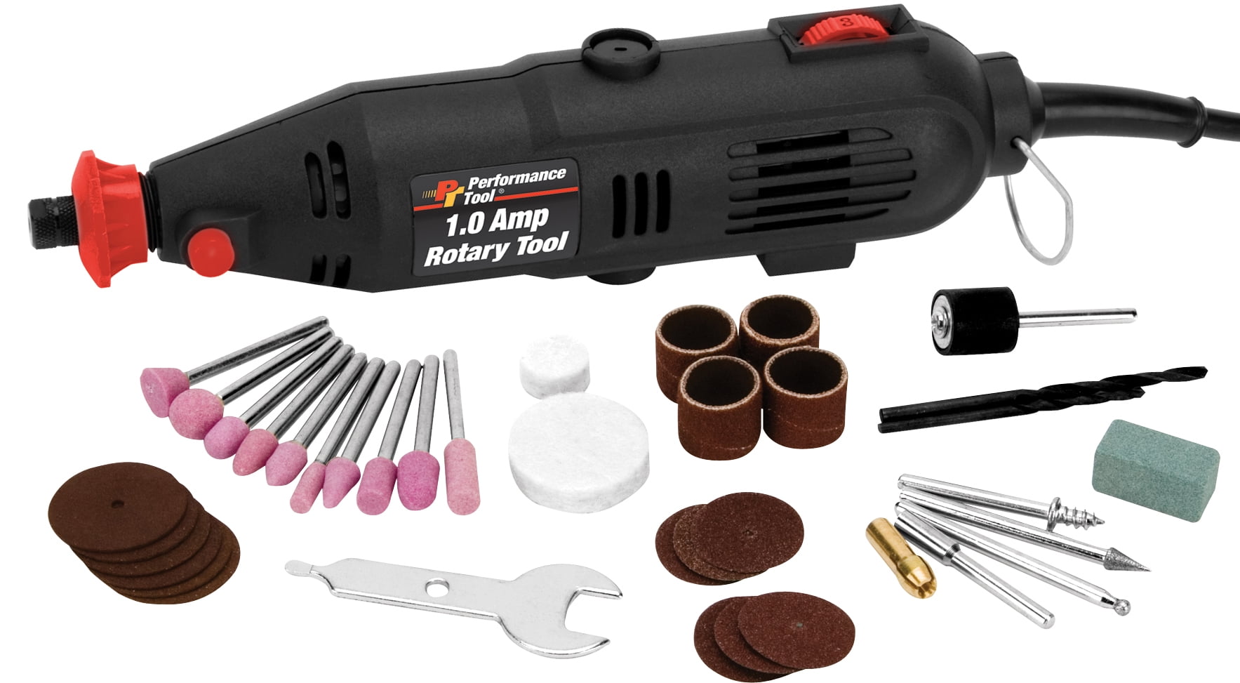 Wilmar W50031 Rotary Tool Kit, 40-Piece - Walmart.com - Walmart.com