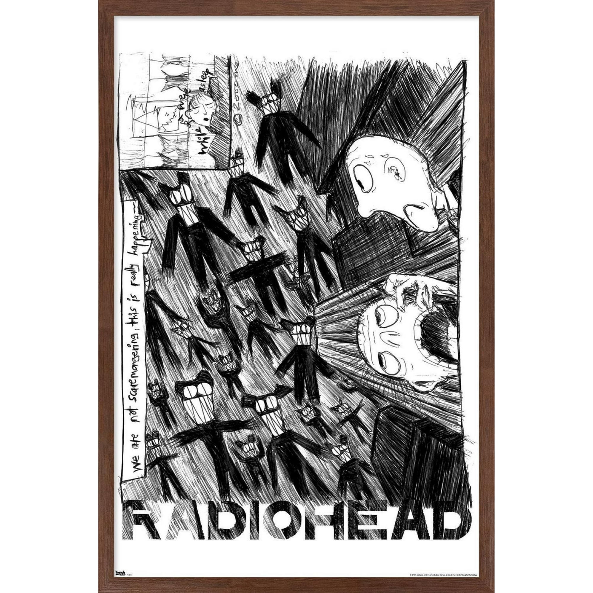 Click here for Trends International Radiohead - Scribble Wall Pos... prices
