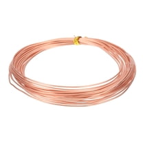 99.9% Pure Copper Wire for Jewelry Making, 12 Gauge (2mm) Copper Craft ...