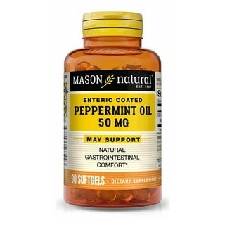 Best Naturals Peppermint Oil 250 mg 120 Capsules - Walmart.com