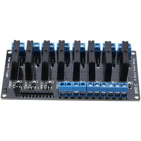 5V 2A Relay Module 8 Channel High Level Trigger Relay Module Solid ...