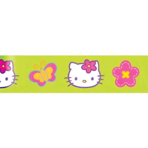 Hello Kitty Ribbon, 1.5" x 9', Rainbow - Walmart.com