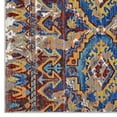 Modway Centehua Distressed Southwestern Aztec 4x6 Area Rug in ...
