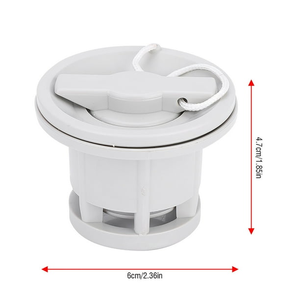 Boat Air Valve, PVC Boat Valve Easy Inflate Deflate PVC Double Seal ...