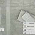 Hurbane Home 8 Piece Large Bath Towel Set For Adults 100 Cotton