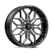MSA Offroad Wheels Aluminum Rim M36 SWITCH 18X7in Brushed Titanium ...