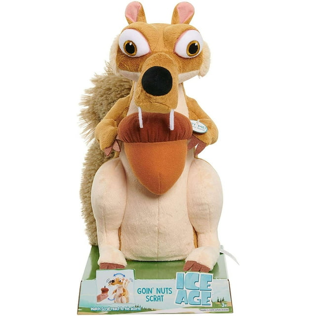 Ice Age Goin Nuts Scrat Plush - Walmart.com