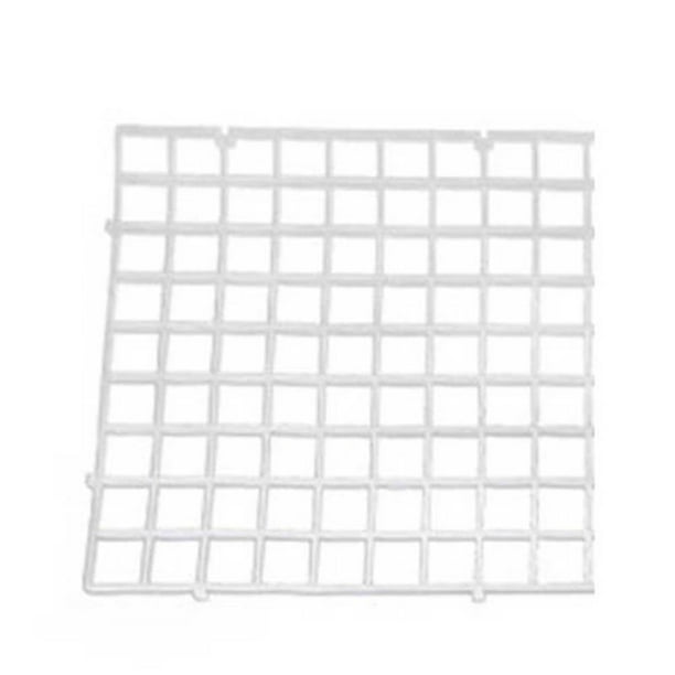 Durable Plastic Fish Grid Divider Tray Egg Crate Aquarium Tank Filter ...