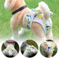 Agiufgs Dog Diapers Cloth Washable, Reusable Sanitary Pants for Female ...