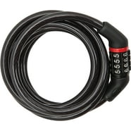 Bell Bicycle Combination Cable Lock 5' Watchdog 100, Black - Walmart.com